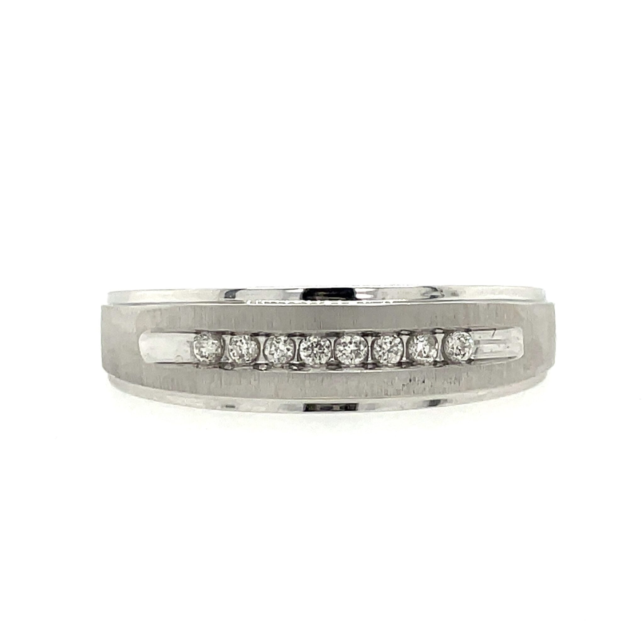 One Tenth Carat Mens Diamond Band - Ed & Ethel's Fine Jewelry
